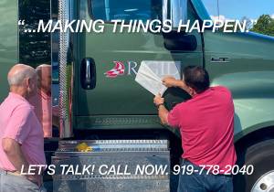 Rigid Transport - Making Things Happen - call now 919-778-2040